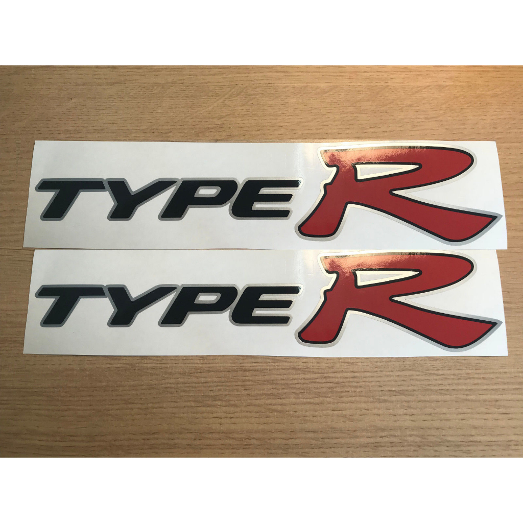 TYPE -R LOGO STICKER -cutting sticker | Shopee Malaysia