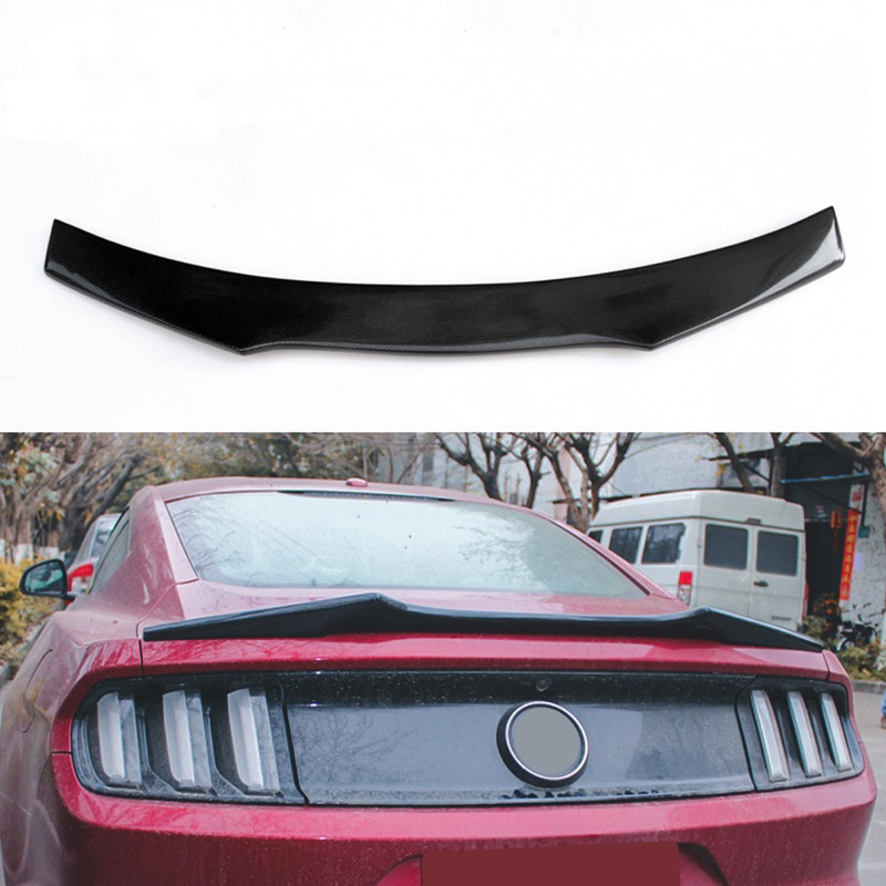Ford Mustang Shelby Gt350 Gt500 Carbon fiber boot trunk lip spoiler GT ...