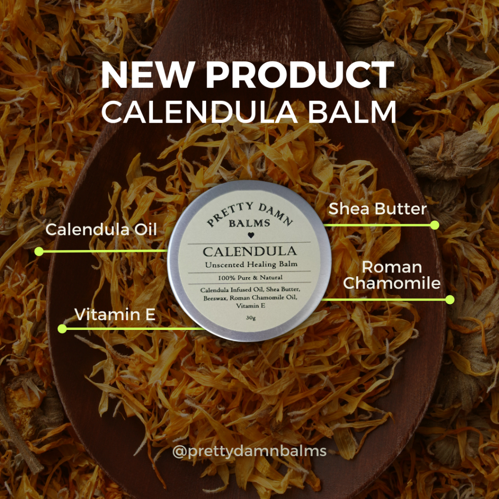 Calendula Healing Balm - Skin, Lips, Cracked Heels (30g) | Shopee Malaysia