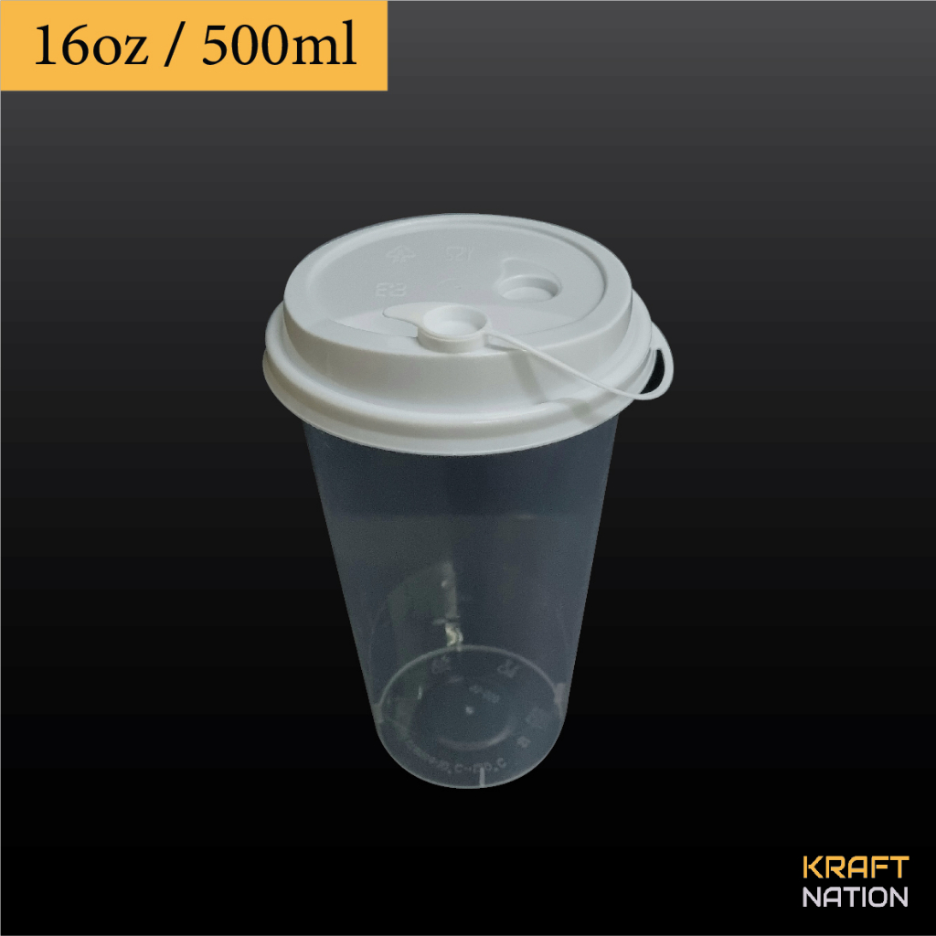 [Cheapest] 50 sets 500ml/700ml PP Clear/Matte Frost Plastic PP ...