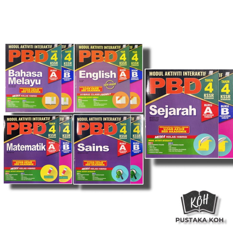 [KOH] MODUL AKTIVITI INTERAKTIF PBD YEAR 4 | Shopee Malaysia