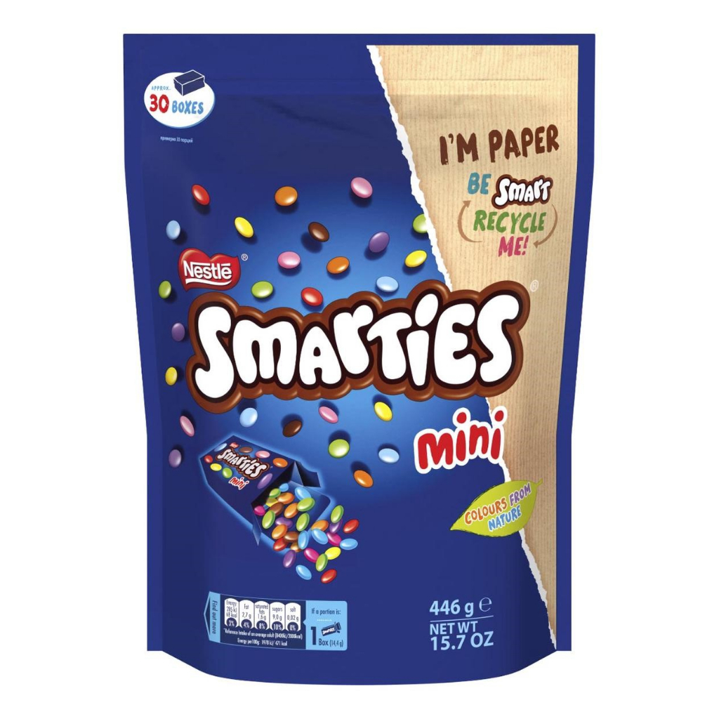 SMARTIES Mini Chocolate 30 mini boxes in Paper Bag 446g | Shopee Malaysia