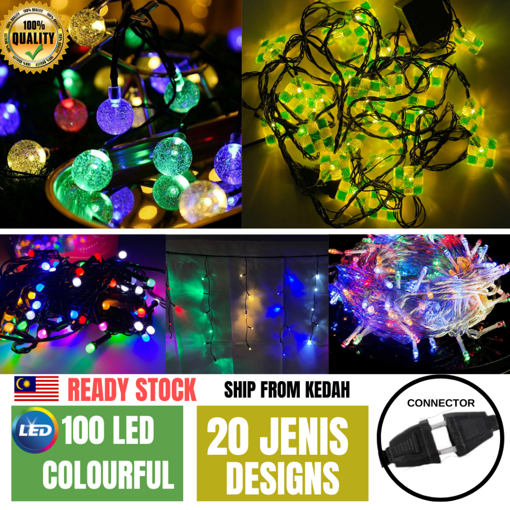 LED String Fairy Light | Christmas Party Wedding Decoration | LAMPU ...