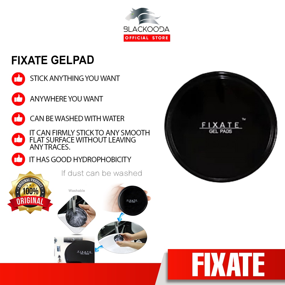FIXATE MULTI-FUNCTION SUPER STICKY NO TRACE ROUND SHAPE GEL PADS ...