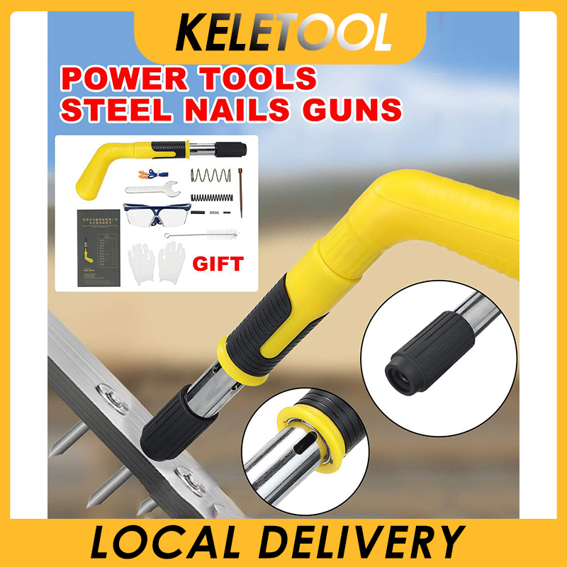 1 Set Practical Manual Nailer Silencer Design Nailer One-handed ...