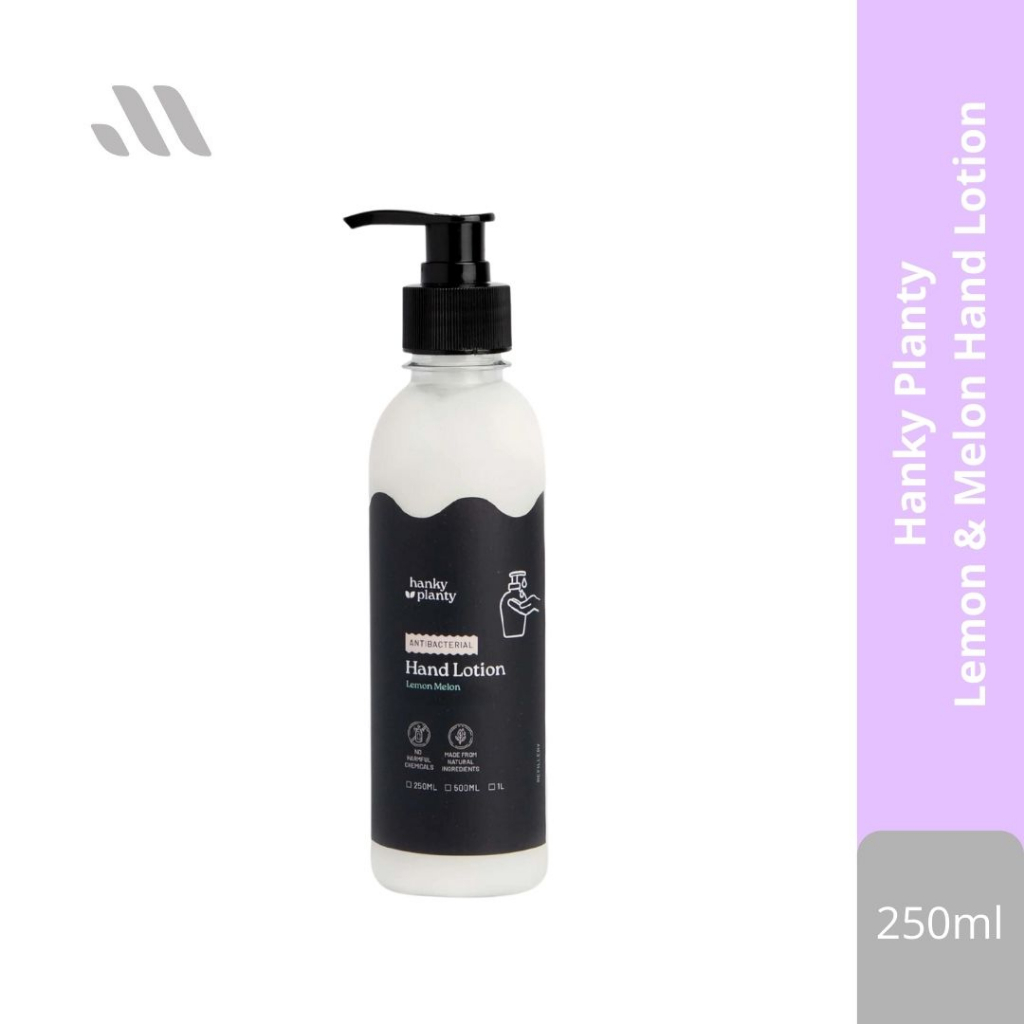 Hanky Planty Antibacterial Hand Lotion Lemon Melon 500ml Shopee