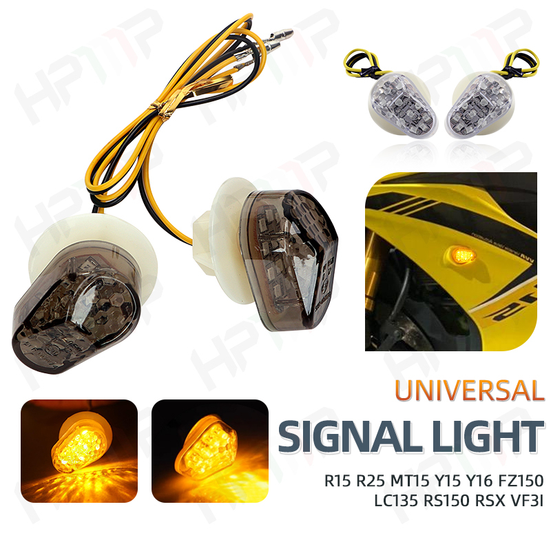SIGNAL TAMPAL LED UNIVERSAL FARING / LAMPU SIGNAL BELAKANG MINI DIAMOND ...