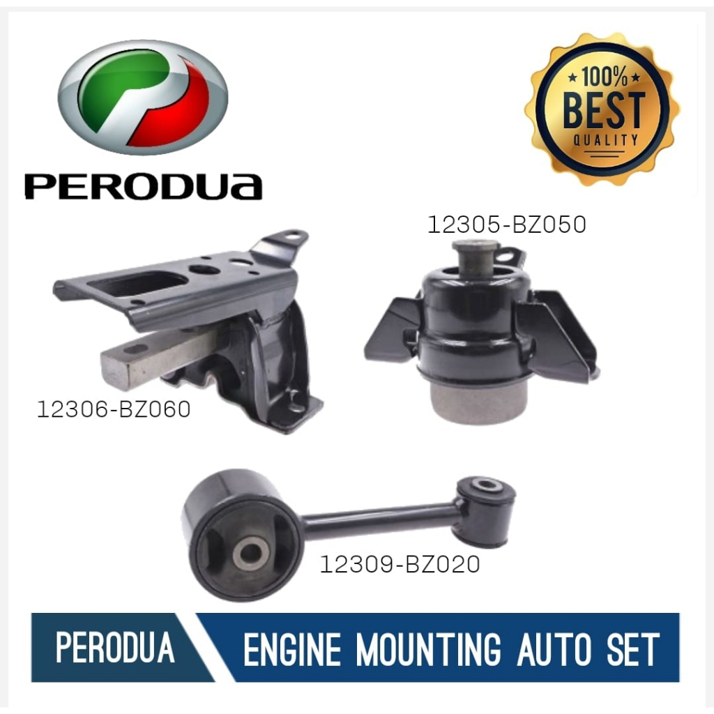 PERODUA Engine Mounting Auto Set (LAGI BEST) for Perodua Alza 1.5L ...