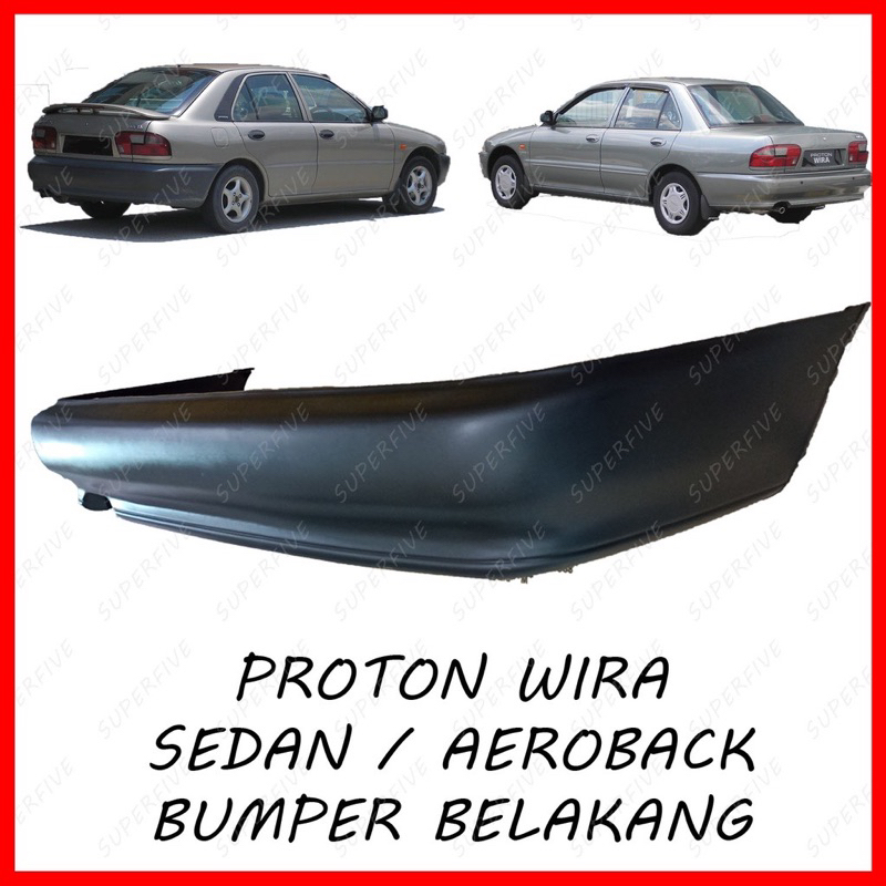 rear bumper wira sedan / erobek bumper belakang wira sedan erobek ...
