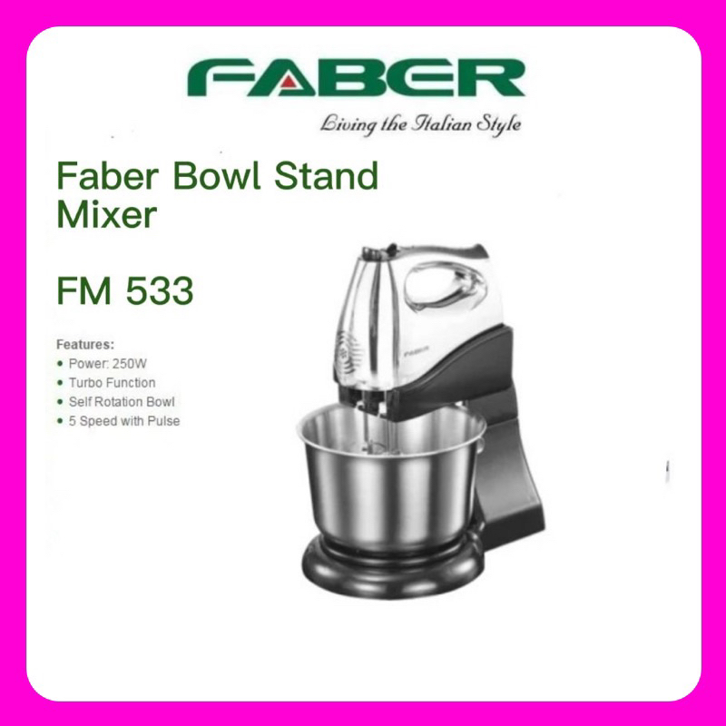 Philips/ Faber Stand Mixer HR1538/80 | Shopee Malaysia
