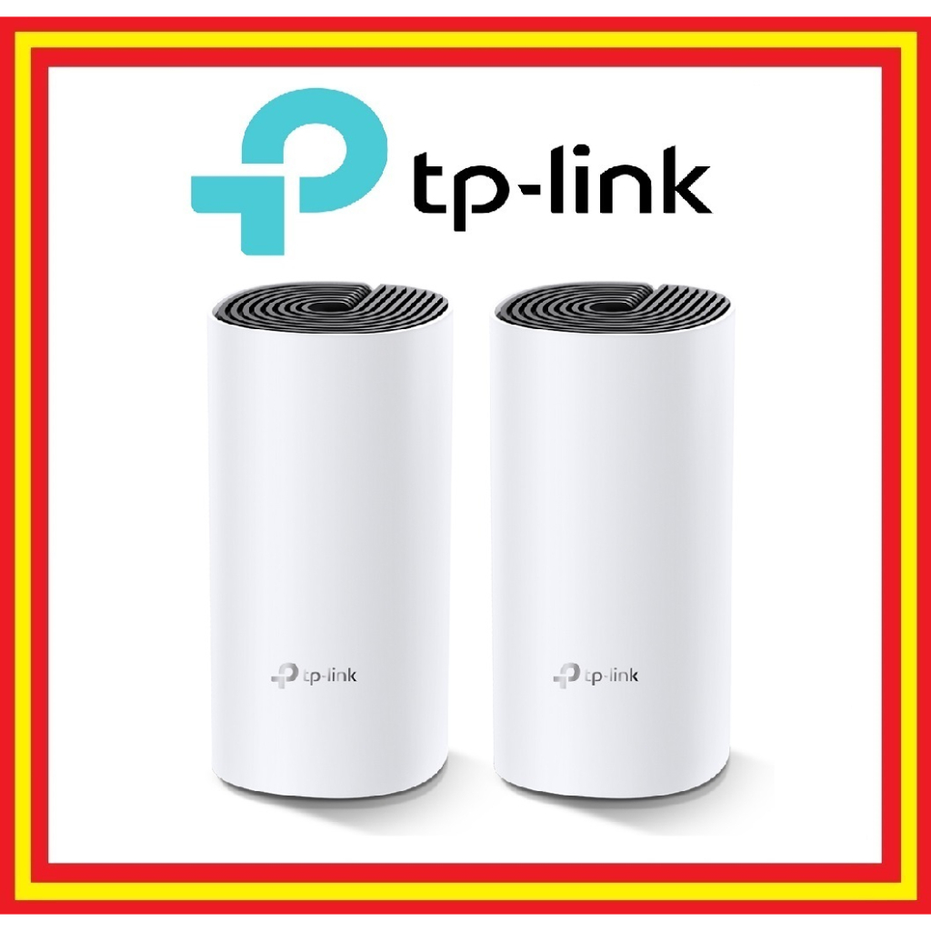 TP-LINK Deco M4 AC1200 Gigabit Mesh WiFi Wireless Gigabit Wi-Fi Router ...