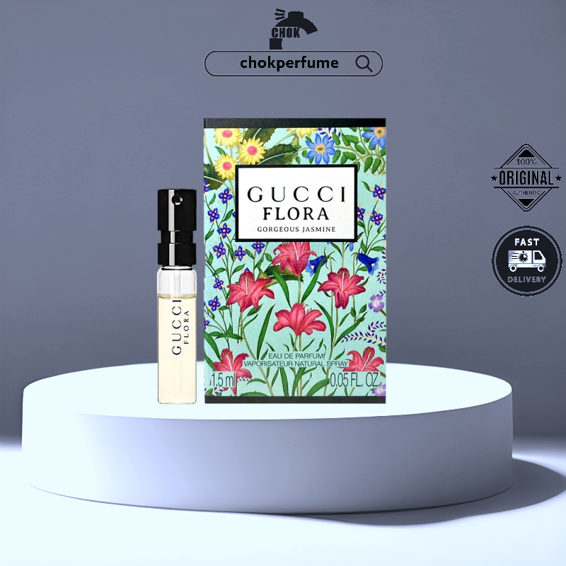 GC Flora Gorgeous Jasmine EDP 1.5ml Perfume Sample Vial (W) | Shopee ...