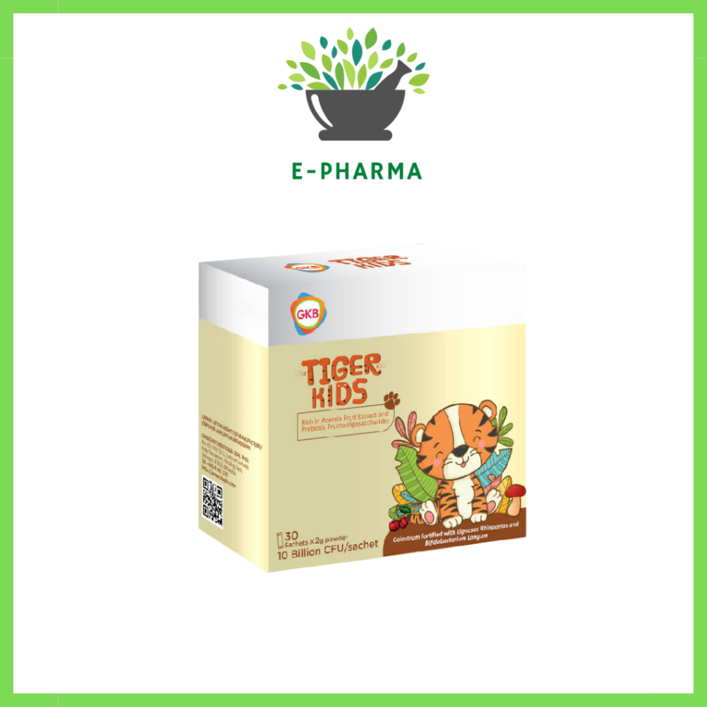 GKB Tiger Kids 2g sachet | Tiger milk mushroom, For Children’s Immune ...