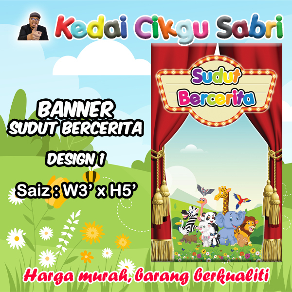 BANNER SUDUT-SUDUT KHAS DI SEKOLAH | Shopee Malaysia