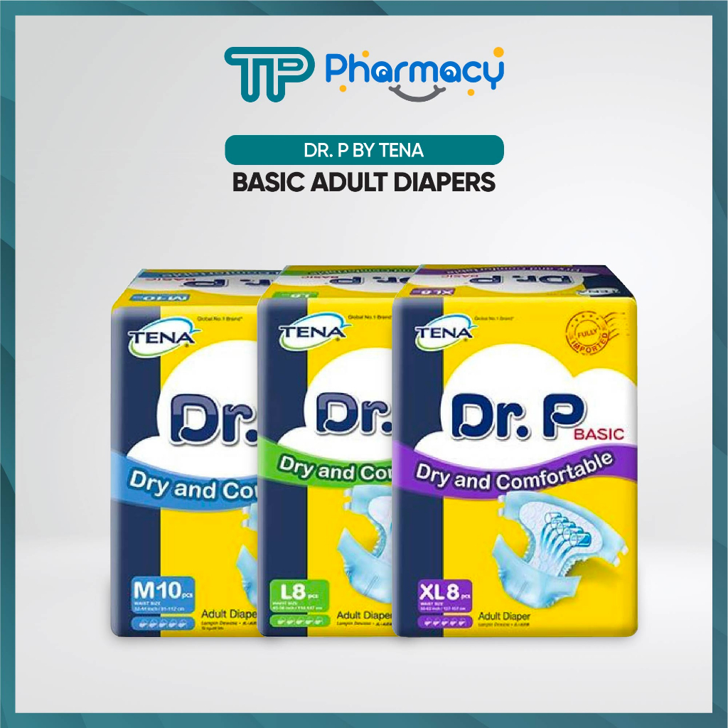 Dr P Basic Adult Diapers | Shopee Malaysia