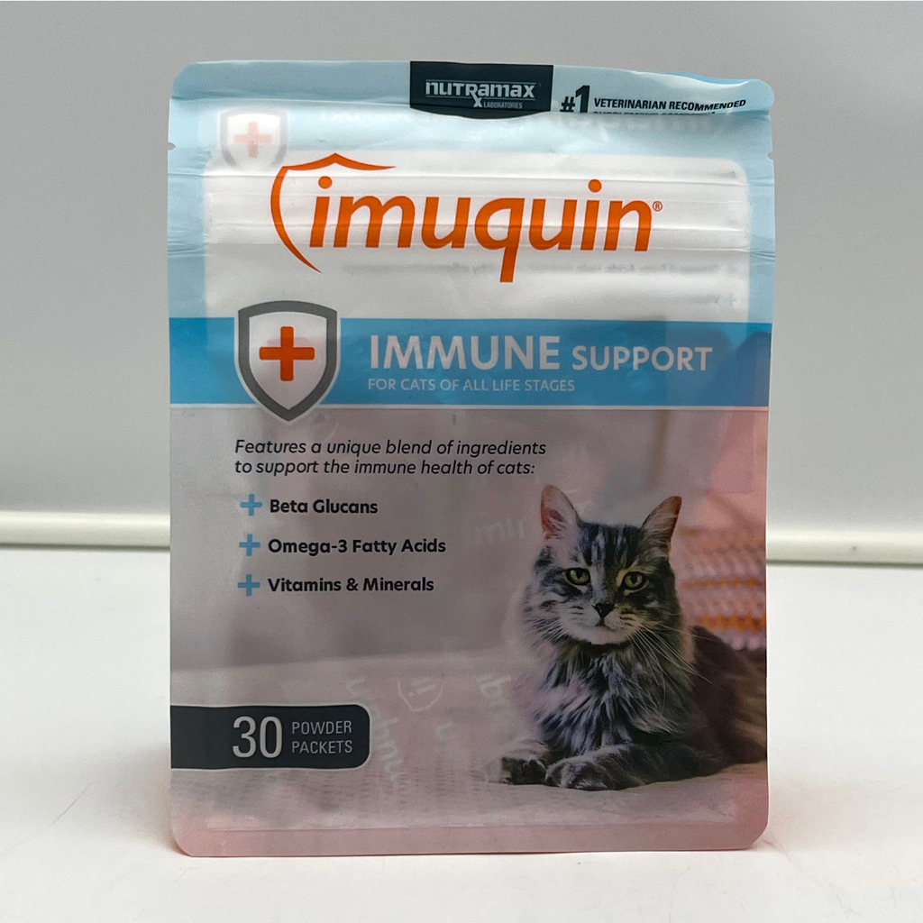 Nutramax Imuquin Immune Health Support for Dogs & Cats 21 Days to ...