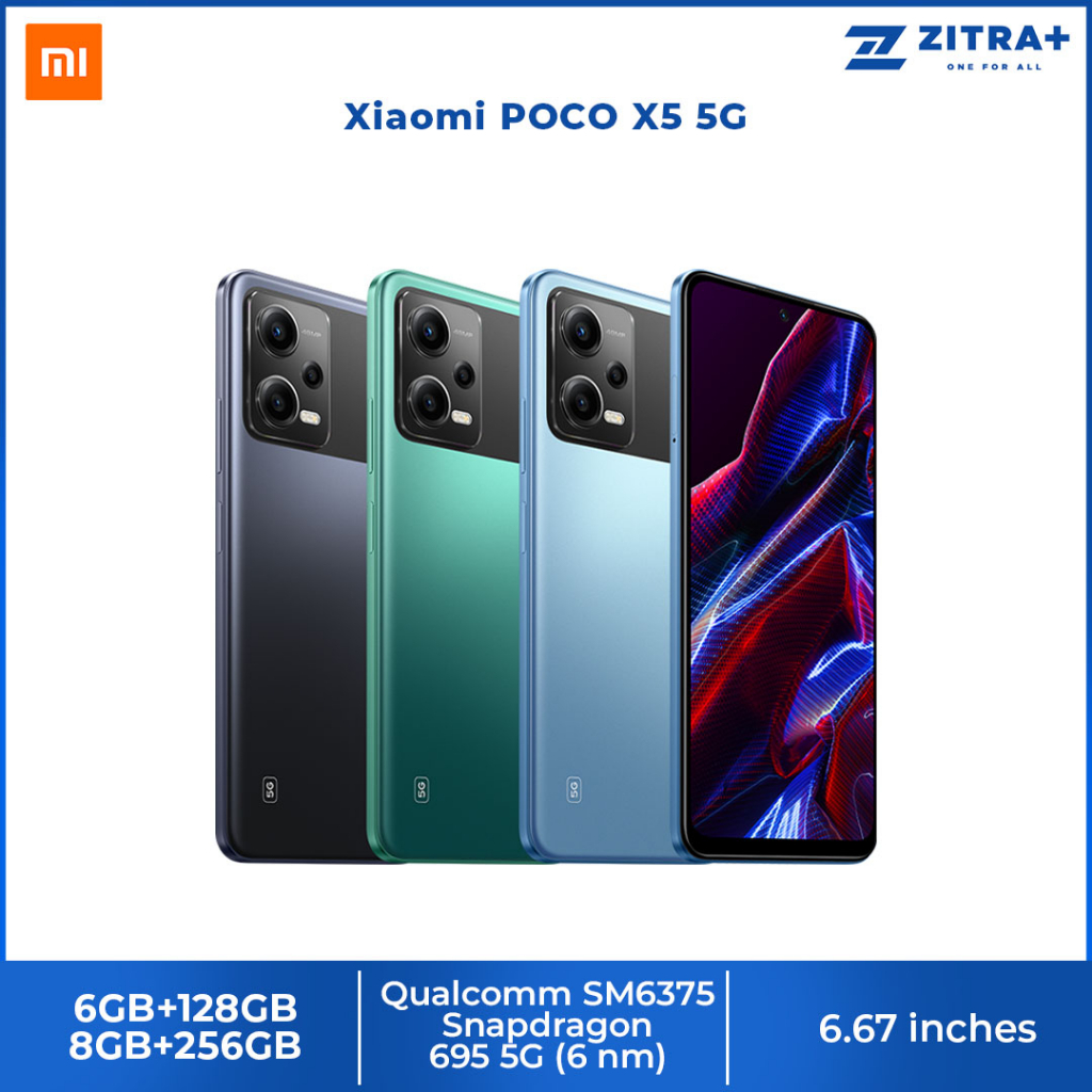 Xiaomi POCO X5 5G 6GB+128GB / 8GB+256GB | Snapdragon 695 Processor ...