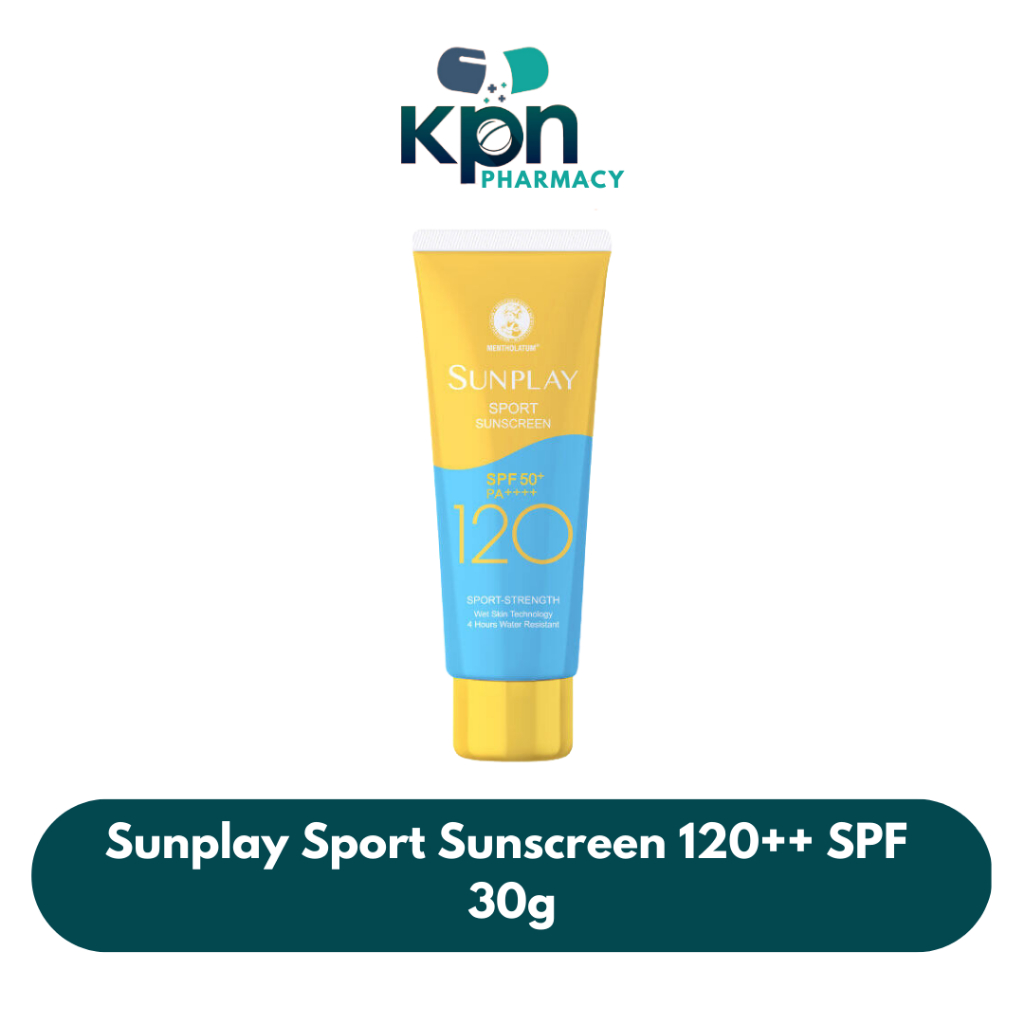 Mentholatum Sunplay Sport Sunscreen 120++ SPF Sunblock 30g (EXP DATE ...
