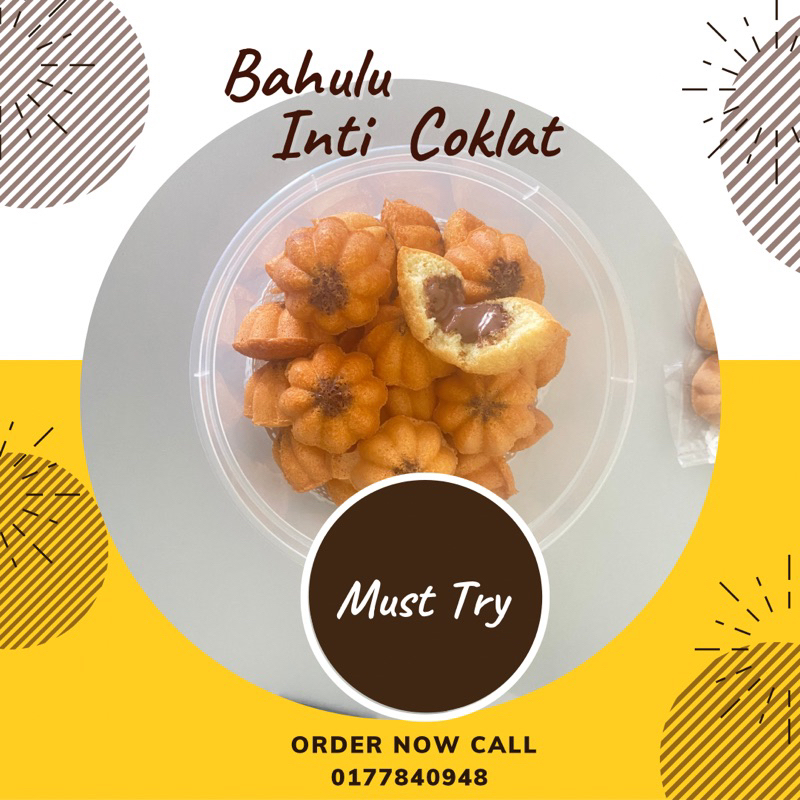 Bahulu Inti coklat- Bahulu Cik Amy | Shopee Malaysia