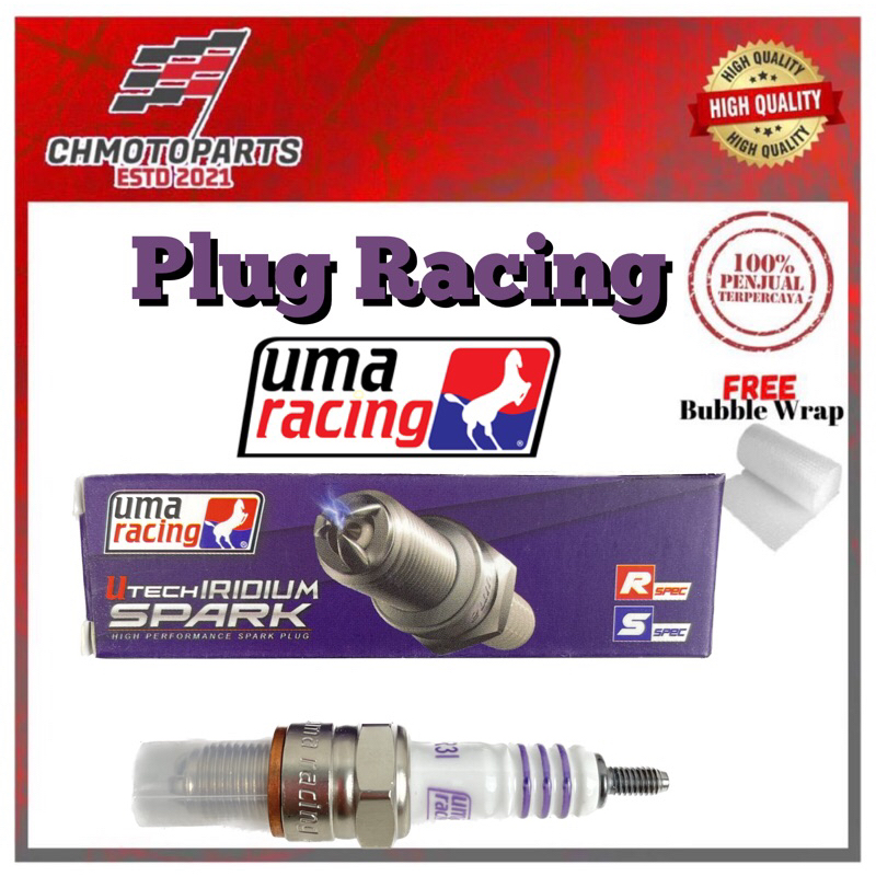 UMA RACING IRIDIUM SPARK PLUG (AB8R3I/AB9R3I/AC7R3I) | Shopee Malaysia