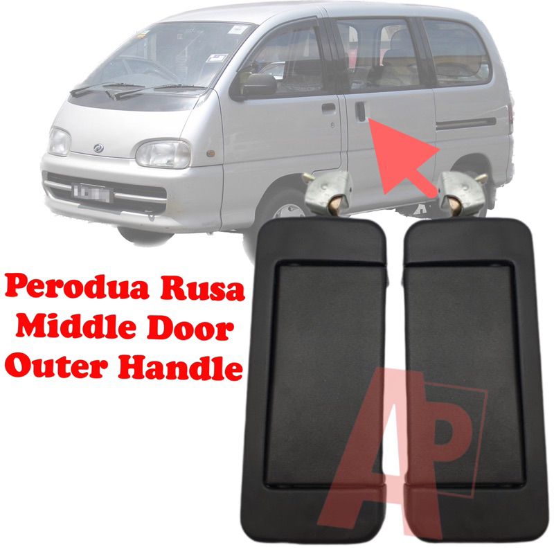 Perodua Rusa Middle Door Outer Handle New Rear Left And Right | Shopee ...