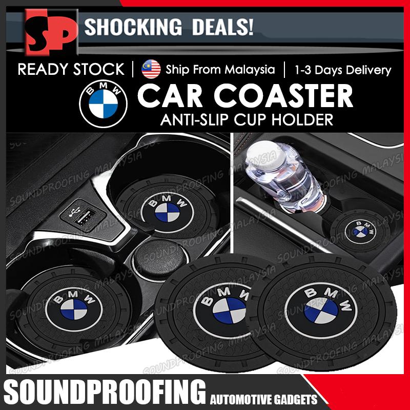 [𝐂𝐎𝐀𝐒𝐓𝐄𝐑 𝐂𝐔𝐏 𝐇𝐎𝐋𝐃𝐄𝐑] BMW Car Coaster Cup Holder Anti-Slip Mat | Shopee ...