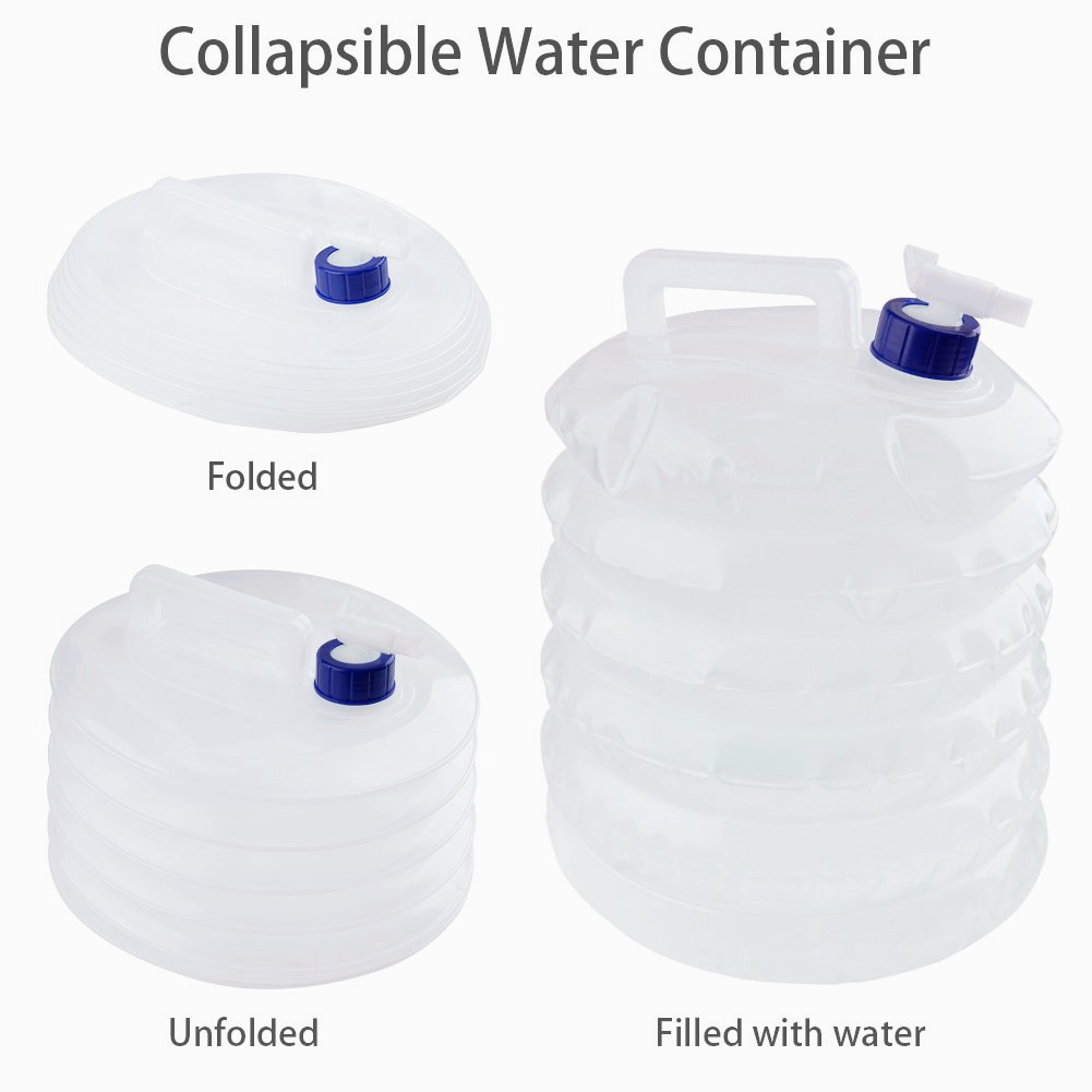 3L/5L/8L/10L/15L Collapsible Foldable Outdoor Water Container Storage Portable Bag | Shopee Malaysia