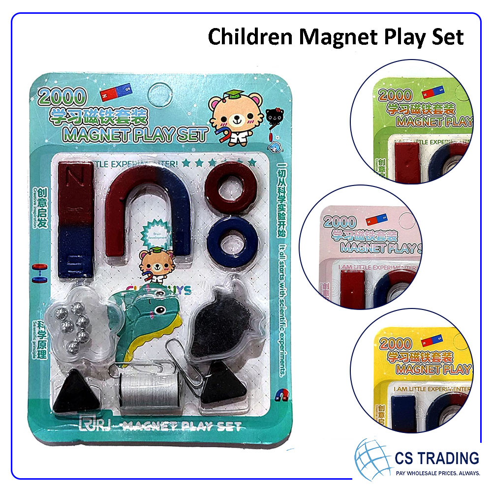 Magnet Set Educational Student Children PDPR Bar U Magnet Experiment ...
