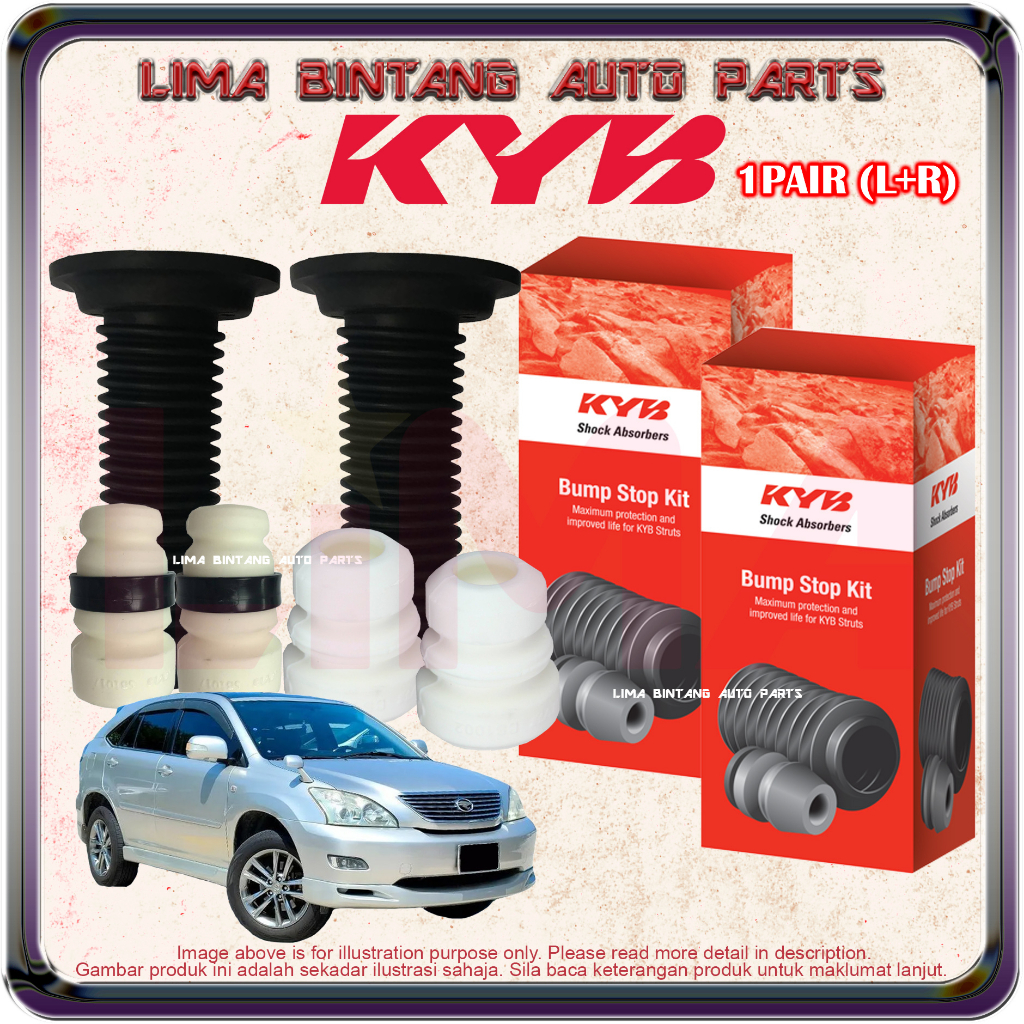 Toyota Harrier ACU30 Front / Rear Absorber Cover Dust Protector , Shaft ...