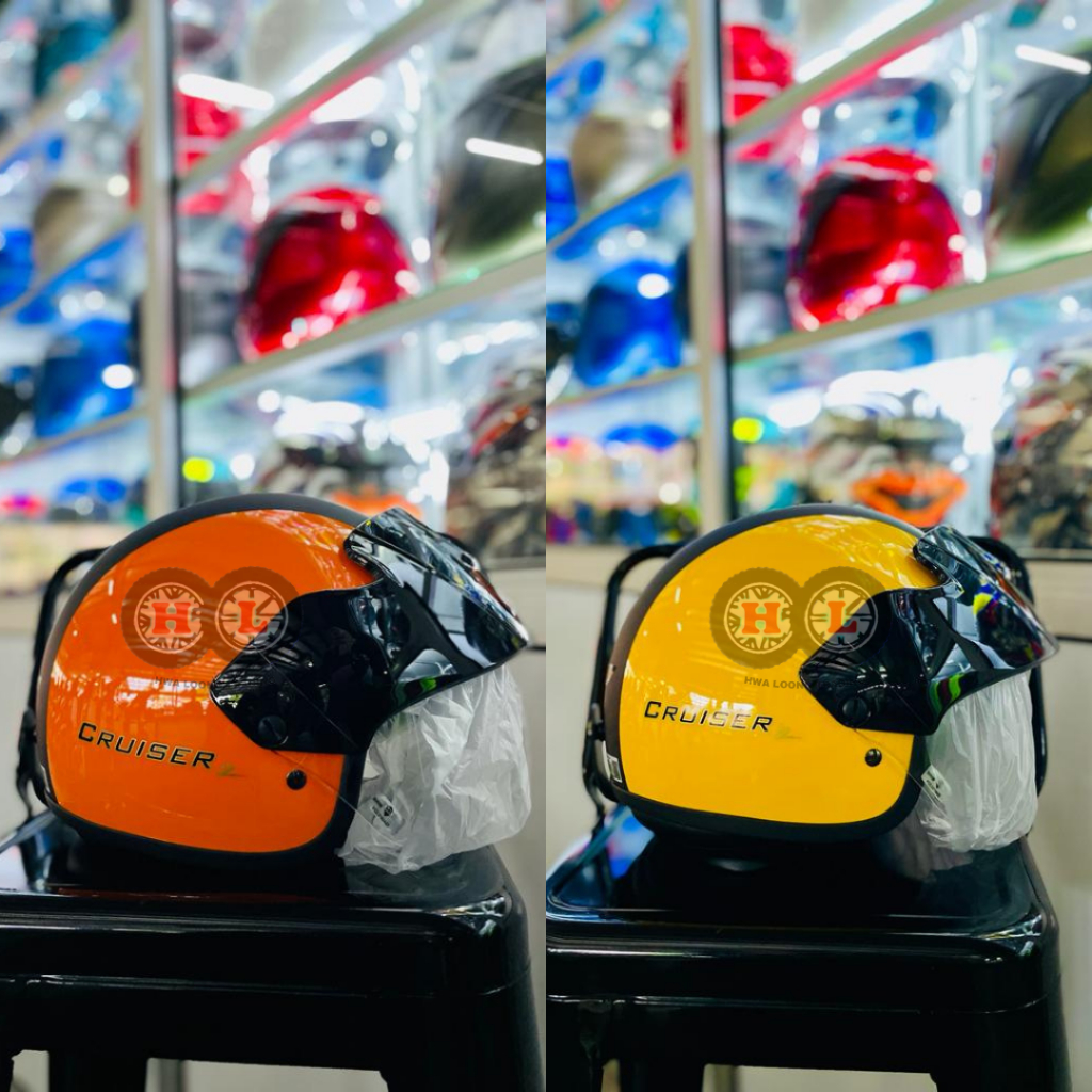 SGV CRUISER VISOREX HELMET (Helmet Sgv Cruiser 2 Original)- Topi ...