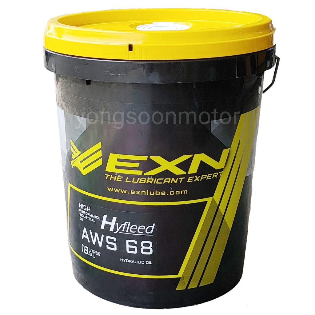 EXN HYFLEED HYDRAULIC OIL AWS 68 EP 68 18 LITRES | Shopee Malaysia