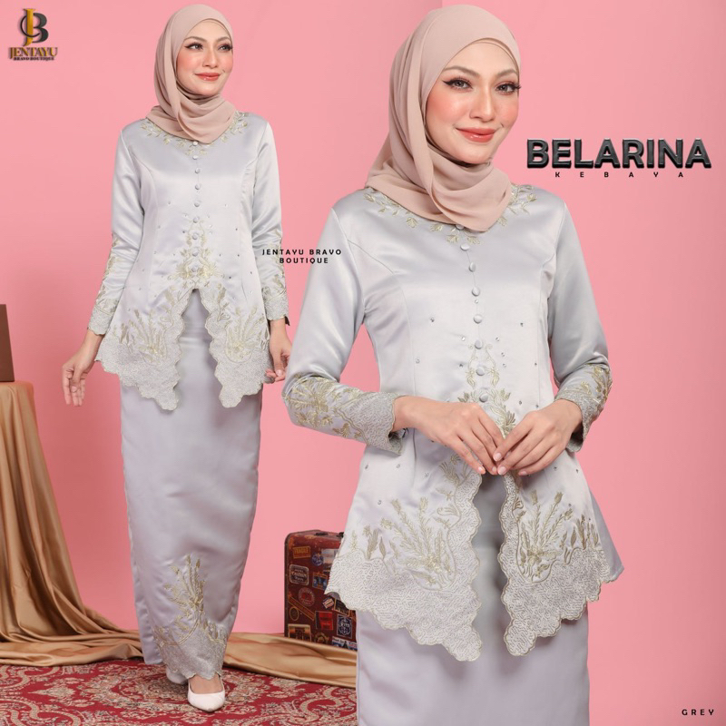 BELARINA KEBAYA JENTAYU BRAVO BOUTIQUE KEBAYA PENDEK BAJU RAYA BAJU TUNANG BAJU NIKAH BAJU ...