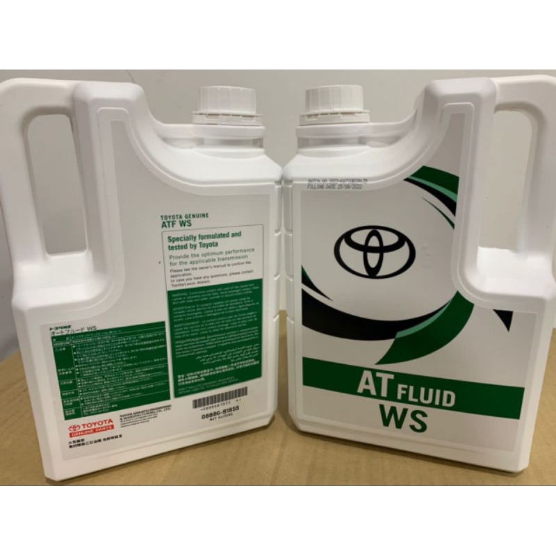 💯ORI TOYOTA ATF WS AUTO OIL NEW GREEN | Shopee Malaysia