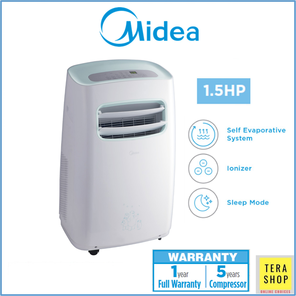 Midea MPF-12CRN1 1.5HP PF Series Portable Air Cond / Morgan 1.5HP ...