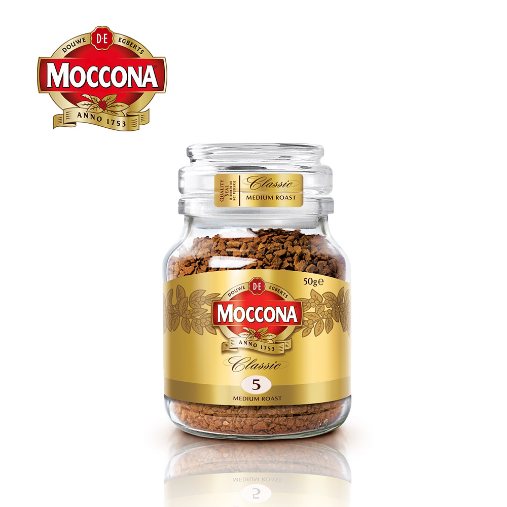 Moccona Classic Medium Roast Intensity 5 Freeze Dried Instant Coffee ...