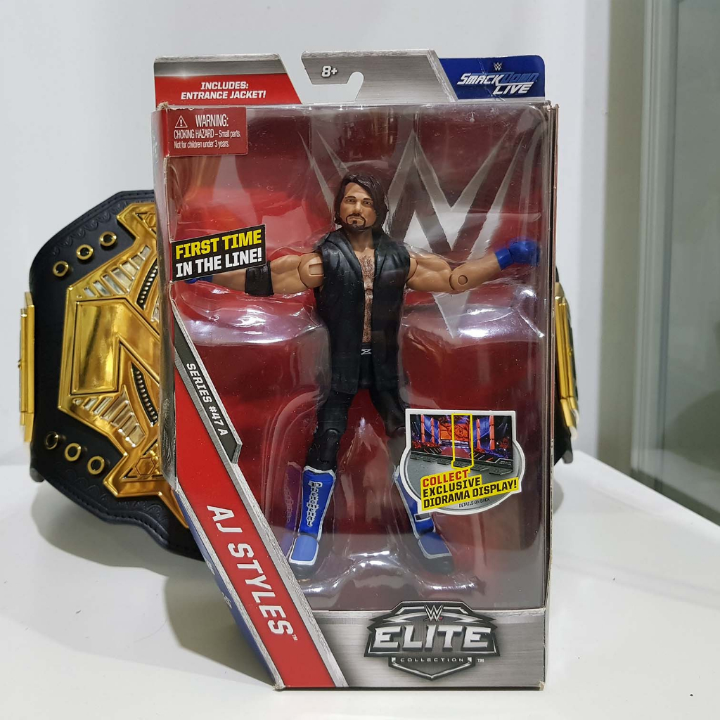 AJ Styles - WWE Elite Collection - Series 45 - Mattel Action Figure ...