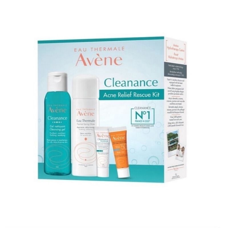 Avene Acne Relief Rescue Kit Travel Starter Kit | Shopee Malaysia