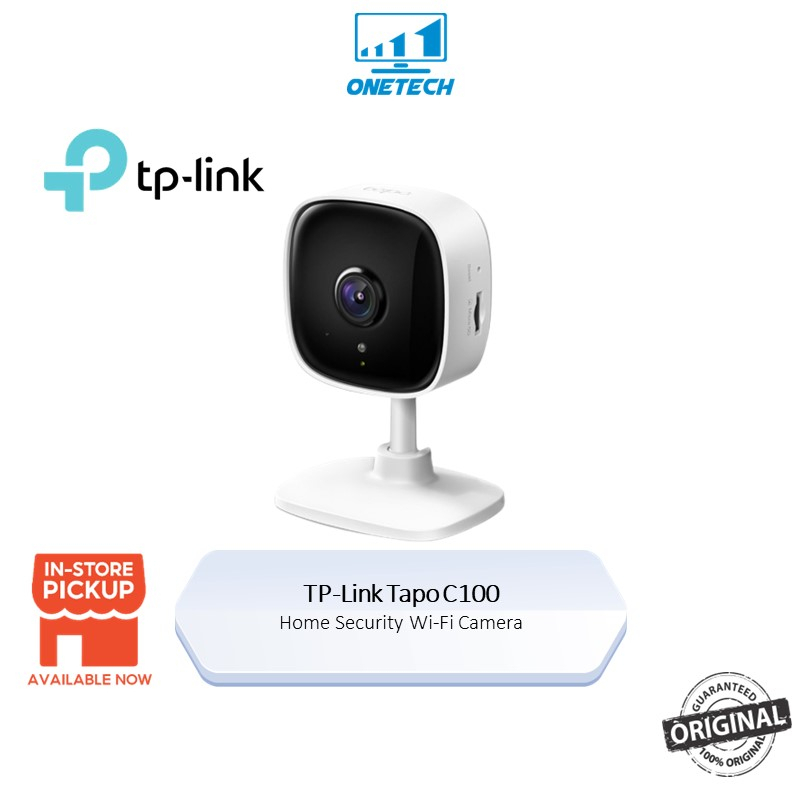 Tp-Link Tapo C100 Home Security Wi-Fi Camera | Shopee Malaysia