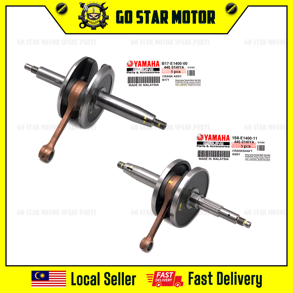 YAMAHA Y15 Y15ZR EXCITER EXCITER150 LC135 4S AUTO Y125 Y125Z Y125ZR CRANKSHAFT CRANK SHAFT - 100 ...