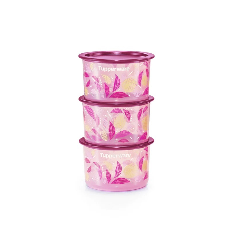Tupperware Petalz/ Golden OR Royale Bloom One Touch Topper Junior 600ml | Shopee Malaysia