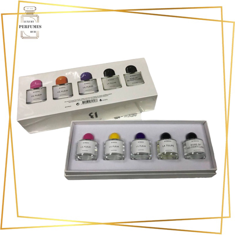 BYREDO (COLORFUL CAP 5X10ML) 5IN1 LIMITED EDITION GIFT SET | Shopee ...