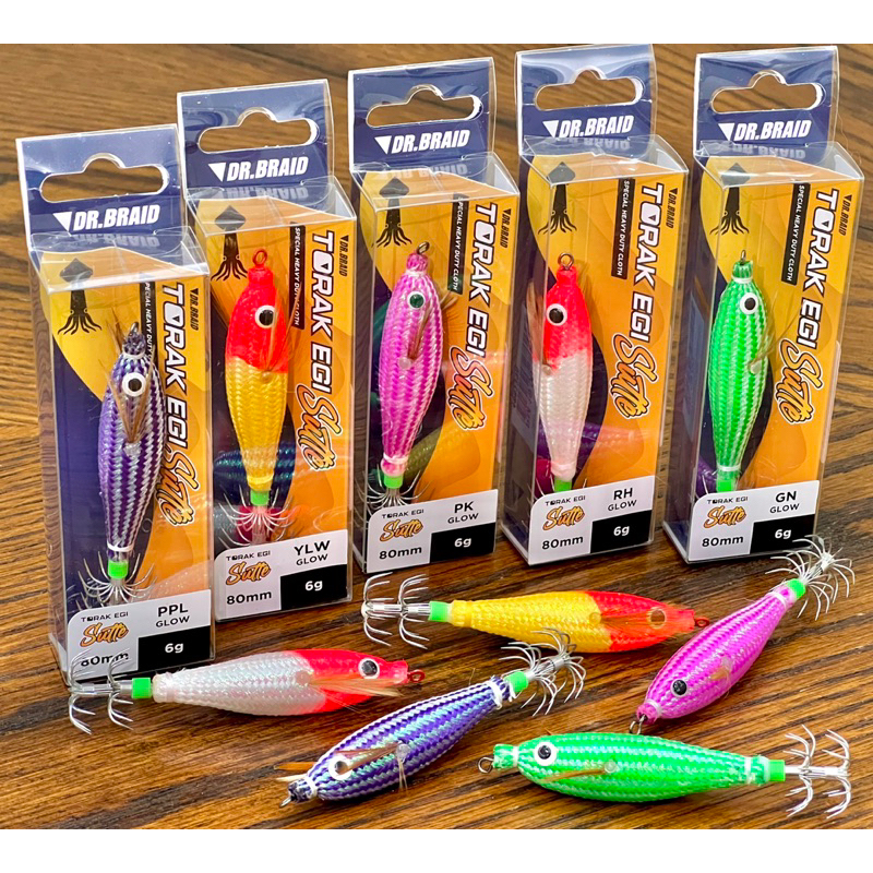 (New) Dr.Braid Torak Egi Sutte 6g / Torak Twist 100g Candat Sotong ...