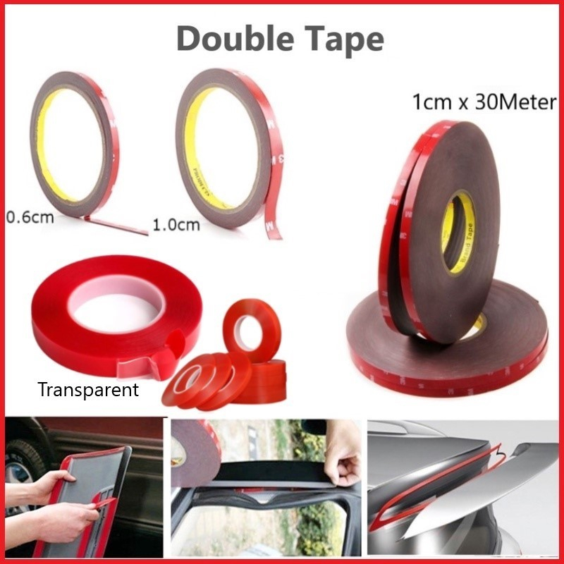 🔥🔥 Double Tape 3meter Super Strong Double Side Tape Water Proof Heavy ...