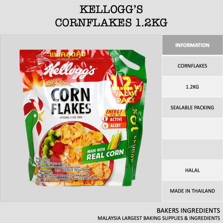 KELLOGGS CORNFLAKES 1.2KG ORIGINAL PACK | Shopee Malaysia