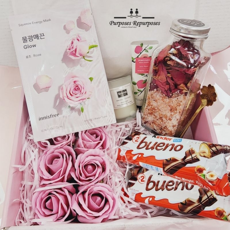 SURPRISE! Gift Box ROSE Gf Bff Girlfriend Friend Isteri Wife Guru ...