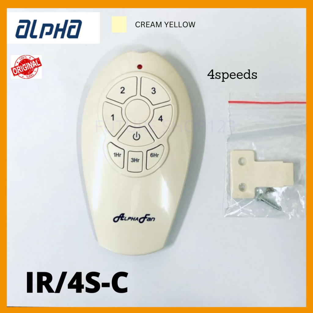 ALPHA AF838/42"/AF828 CEILING FAN IR/4S-C Remote control 4speed remote ...