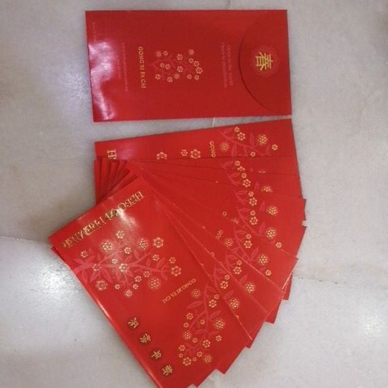 HSBC premier ang pao red Packet 10pcs | Shopee Malaysia