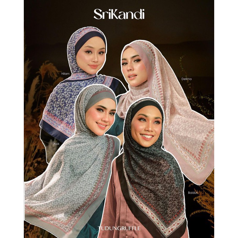 Ruffle Print: Srikandi by TudungRuffle (TRWonderaya 2023) | Shopee Malaysia