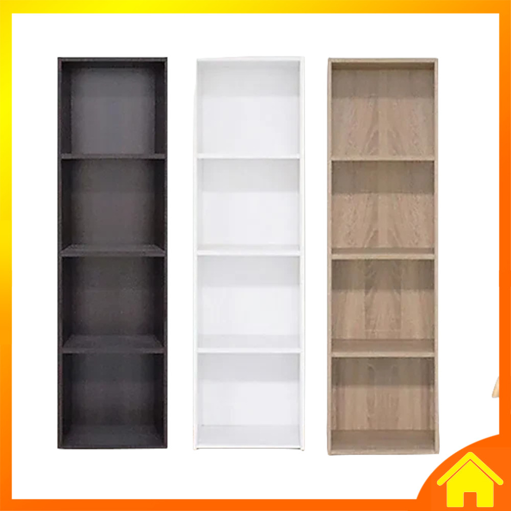 [OneHome] 2 3 4 Tier Wooden Rack Wood Shelf Book Study Room Office ...
