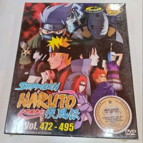 Naruto Shippuden Vol 472-495 Licensed TV Animation CD DVD Box Set ...